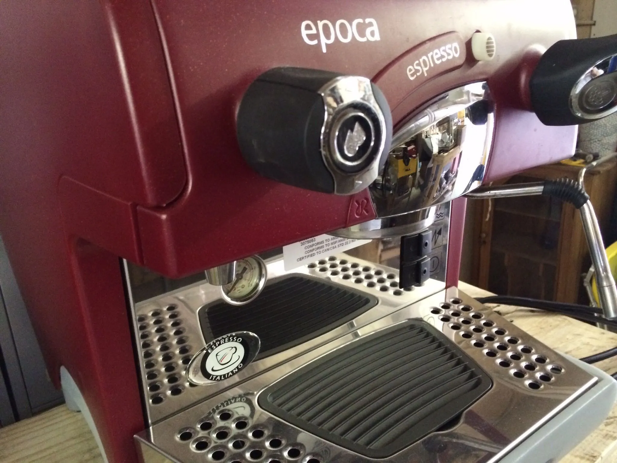 Sold: Rancilio EPOCA Espresso Machine | Coffee Forums ☕